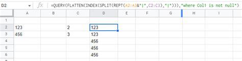 How To Use A Lambda Function With Reduce To Repeat Row N Numbre F Time In Google Sheets Stack
