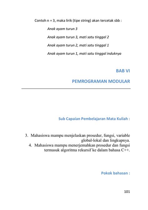 Algoritma Pemrograman Dalam Bahasa C Indira Bagus Halaman 110 Pdf Online Pubhtml5