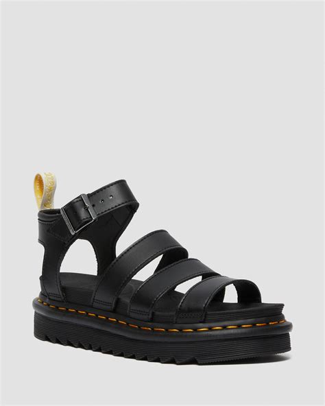 Dr Martens Black Sandals Online
