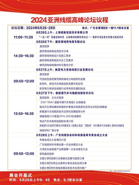 重磅2024亚洲电力展and储能展最全展商名单及论坛抢先看！6月26 28日广州不见不散！ 展会动态 亚洲电力展 亚洲电力电工暨数字电网展览会