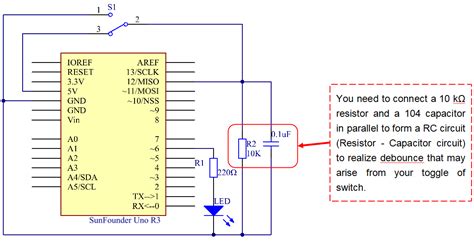Lesson 8 Slide Switch SunFounder Electronic Kit Documentation