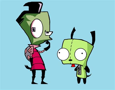 Zim And Gir By Awko Talko On Deviantart
