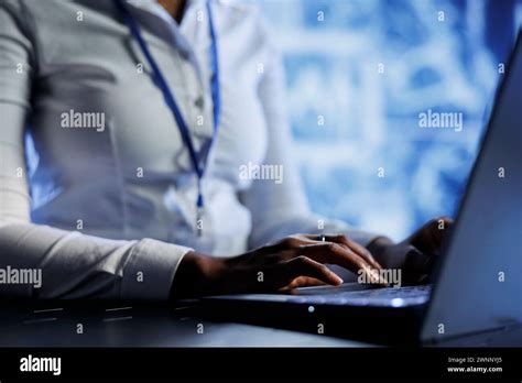 Computer Scientist Developing Artificial Intelligence Neural Networks Nodes Modeled After Human