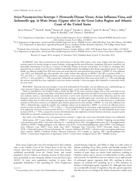 Pdf Avian Paramyxovirus Serotype 1 Newcastle Disease Virus Avian Influenza Virus And