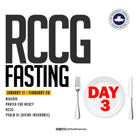 Day RCCG Fasting Prayer Points Sunday Th Jan Perspective
