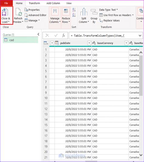 How To Convert Cad To Usd In Excel 4 Easy Ways Exceldemy