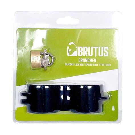 Brutus Cruncher Lockable Spiked Ball Stretcher Pleasure Me Sex Toys