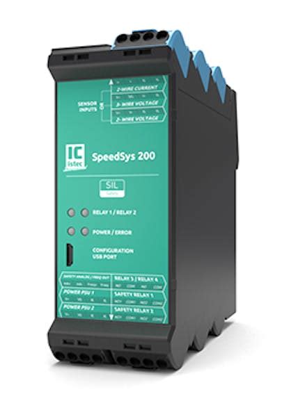 Istec Introduces Speedsys 200 Overspeed Protection System Chemical
