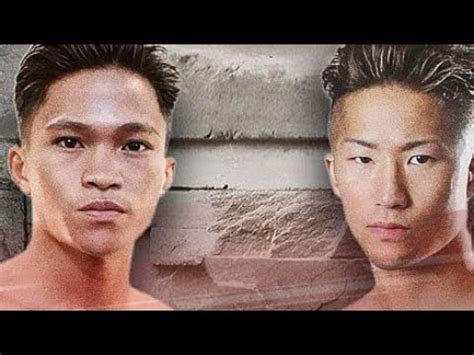 Jerwin Ancajas Vs Takuma Inoue WBA World Bantamweight Previous Fights