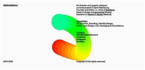 Javascript Design Research Interactive Graphic Following Mouse Pointer On Website Graphic
