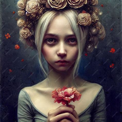 Premium Ai Image An Inanimate Girl A Created Image