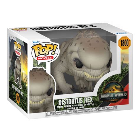 Figurine Distortus Rex Jurassic World Funko Pop Movies 1800