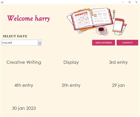 GitHub Aditipareek1 Diary Entry System