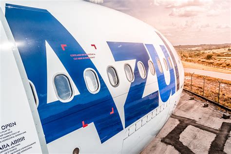 기체 에 어 버스 A330아 술아 아줄 Aéreas파티 행사 기간아줄 10 년 0명에 대한 스톡 사진 및 기타 이미지 0명