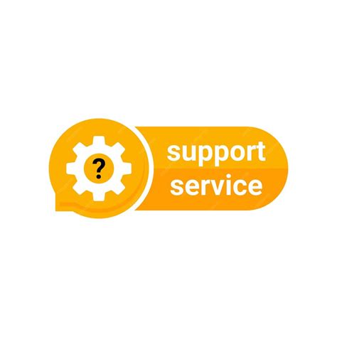 Premium Vector Support Service Badge Help Chat Customer Service Hotline And Call Center Vector