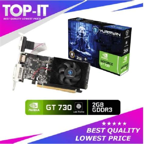 Jual VGA NVIDIA VURRION GT GT LP GB DDR Bit Di Seller TOP IT Kapasan Kota