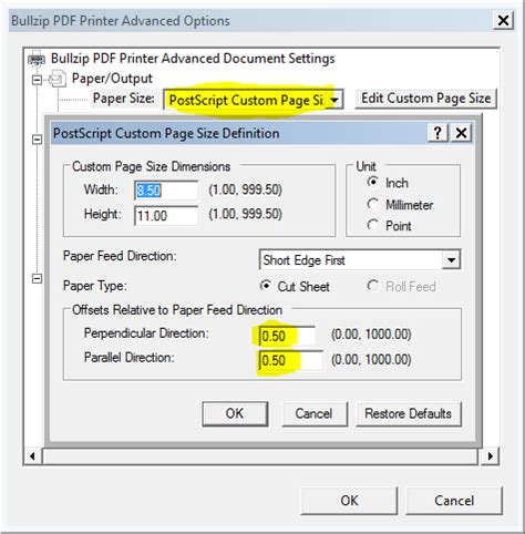 PDF Printer Print Raw Text