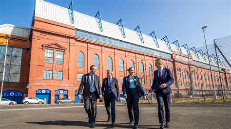 Uk Government Grants £150 000 Funding Boost To The Ibrox Community Complex Rangers Charity