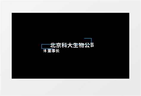 简约商务人名条pr模板视频素材下载prproj格式熊猫办公