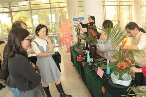 宿迁学院第四届插花花艺大赛圆满举办 宿迁学院 建筑工程学院