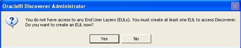 dba story create discoverer 11g eul for oracle application users