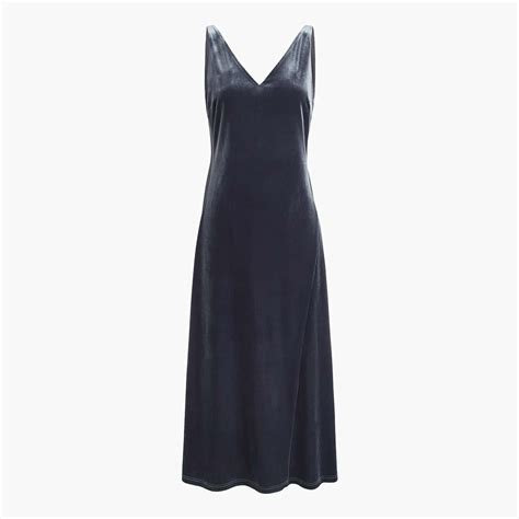 Motf Premium Velvet Formal Dress Without Belt Shein