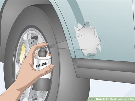 Easy Ways To Fix Rust Holes On A Car With Pictures Wikihow