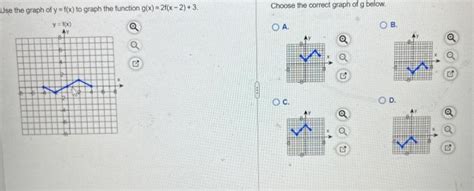 solved use the graph of y f x to graph the function