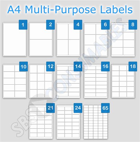 8 Labels Per Sheet Template Word