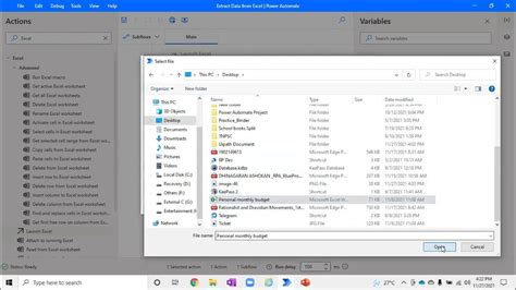 Power Automate Extract Data From Excel Without Table Templates Sample Printables