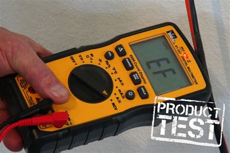 Product Test Ideal Industries 61 347 Digital Multi Meter