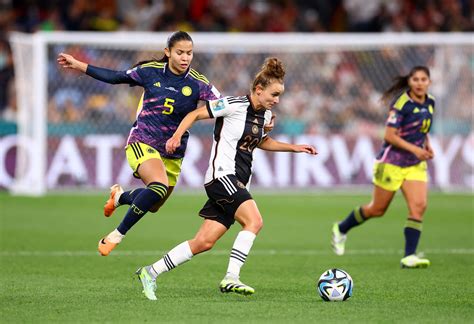 Las jugadoras de Alemania se rindieron ante la selección Colombia