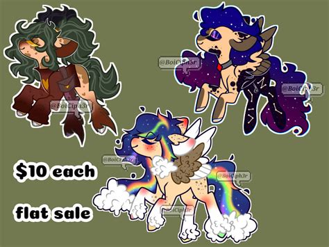 Adopt Flatsale Open By Boiciph3r On Deviantart