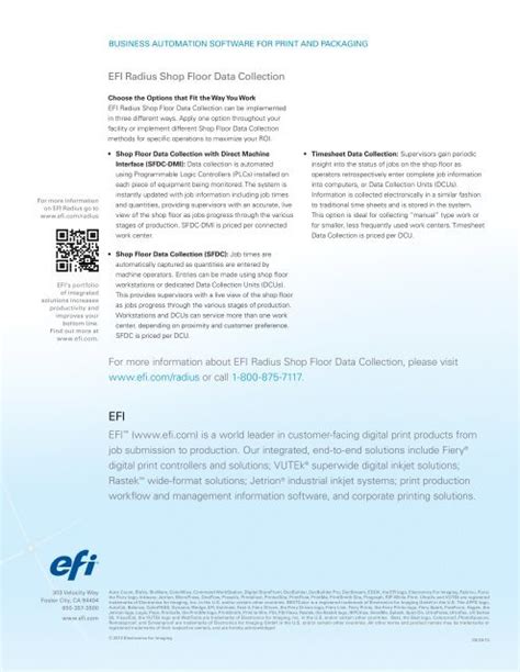 For More Information On