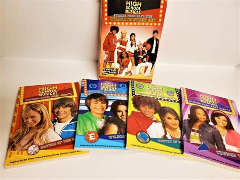 Retro High School Musical Book Box Set Activity Book Zac Etsy Canada