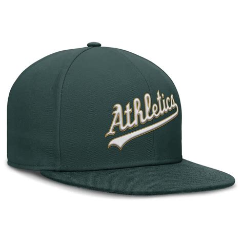 Nike® Oakland Athletics Mlb Nike Athletics True Performance Fitted Hat