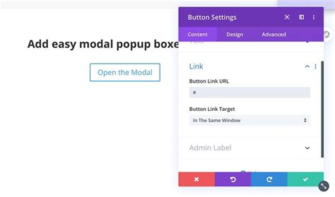 Add Easy Modal Popup Boxes In Divi