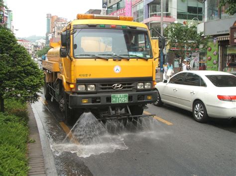 청소차