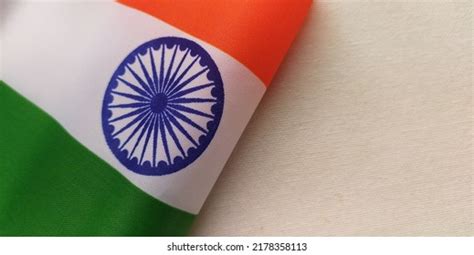 Indian Flag Showing Ahsoka Chakra Prominently Stock Photo 2004491540