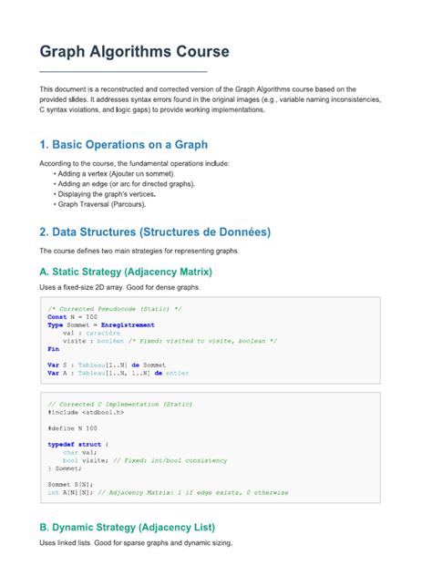 Graph Algorithms Pdf