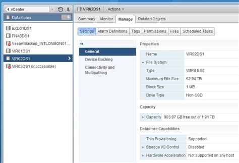 Solved Vmware Esxi 55 Unable To Migrate Vm From One Datastore To