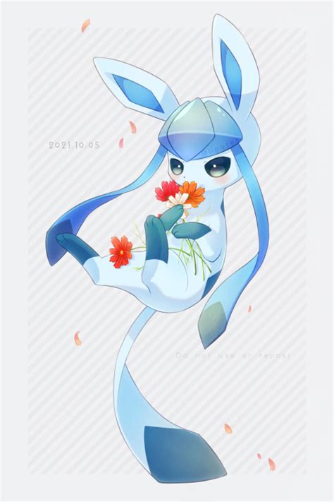 Glaceon Pokemon Drawn By Alopias Danbooru