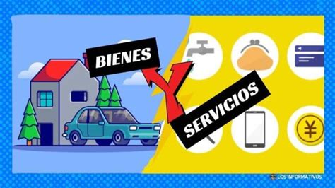 Bienes Y Servicios Diferencias Clasificación Y Ejemplos