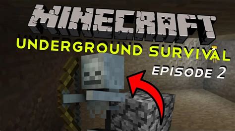 Into The Caverns Minecraft Underground Survival Ep 2 Ps4
