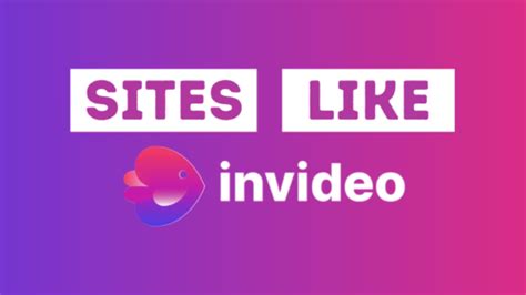 30 Invideo Alternatives Similar Sites Free And Paid
