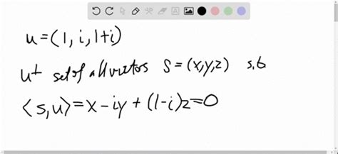 SOLVED Find The Orthogonal Complement W Of W And Give A Basis For W W X Y Z X Y Z