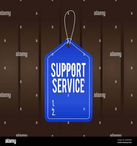 Writing Note Showing Support Service Business Concept For Activity For Execution Of A Product