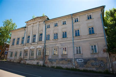 Главный дом бывшей усадьбы Ф А Солодовникова Соллогубов Серпухов