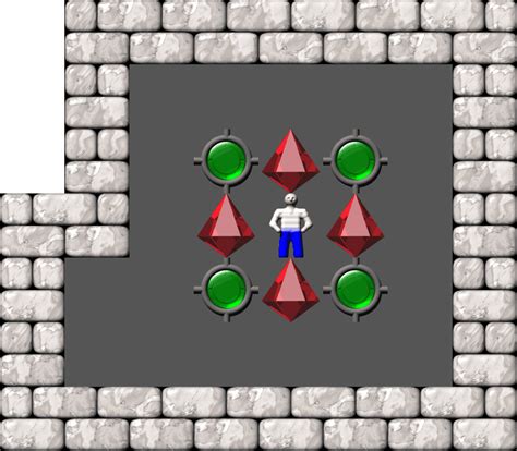 Play Ksokoban Level 5 Of Microban Easy Set — Free — Without Registration
