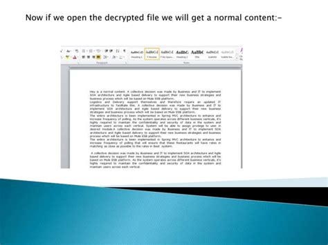 Encrypting Decrypting Mule PPT